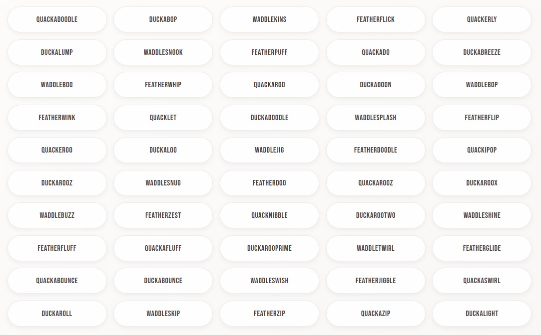 700+ Cute Names For A Duck : The Ultimate Quacktastic Collection